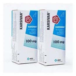 Intervet Set Karsivan 100 mg 2X60 St