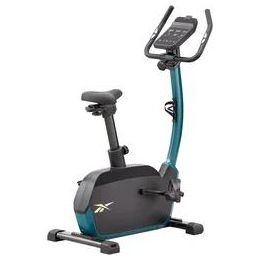 Ergometer Reebok "FR30", grün, Fahrradtrainer, ohne Unterlegmatte, Schwungmasse ca. 4,5 kg, 18 Widerstandsstufen, B:68cm H:167cm L:150cm