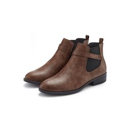 Vivance Chelseaboots braun Gr. 36 für Damen