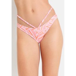 LSCN BY LASCANA Bikini-Hose 'Lisa' pink Gr. 32. Nachhaltig.