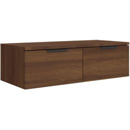 Wandschrank Braun Eichen-Optik 68x30x20 cm Holzwerkstoff vidaXL