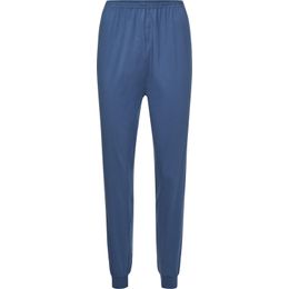 w&auml;schepur Damen Schlafanzug in 2 Qualit&auml;ten erh&auml;ltlich jeansblau-mint-geringelt Gr&ouml;&szlig;e 36/38