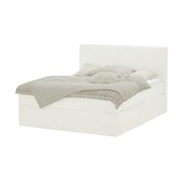 Boxi Boxspringbett Boxi Classic - creme - Materialmix - 180 cm - 125 cm - Möbel Kraft