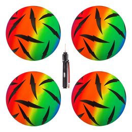 BEST Sporting PVC Ball Rainbow, 22 cm, Blitz, 4 Ball