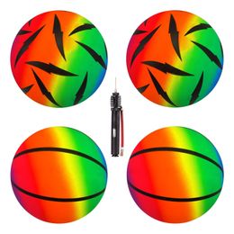 BEST Sporting PVC Ball Rainbow, 22 cm, verschiedene Designvarianten