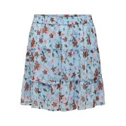 Jacqueline de Yong JDY Rock 'Melly' Damen Größe 38 hellblau / braun / grün / rosa