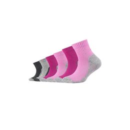 Camano Athletic Socks boy Grey, Pink, Black size 23-26