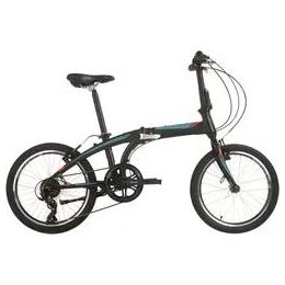 KS-Cycling Faltrad KS CYCLING "Yachter" Gr. 29, schwarz (schwarz, schwarz), Fahrräder, 29cm, 20 Zoll (50,80cm)