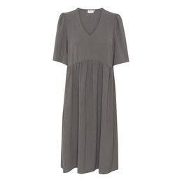 Kaffe Kleid Damen Gr&ouml;&szlig;e 40 grau Winterkleid