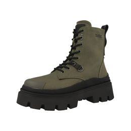 Palladium Lace-Up Ankle Boots female Green size 39