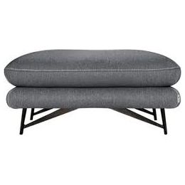 Hocker Calia italia "Cezanne", grau (26 grigio), B:90cm H:90cm T:70cm, Hocker, Polsterhocker