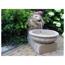 Gartenbrunnen Ubbink "Basel", beige (sandfarben), Polyresin, Wasserspiele