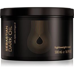 Sebastian Professional Dark Oil Maske mit ernährender Wirkung für glänzendes und geschmeidiges Haar 500 ml