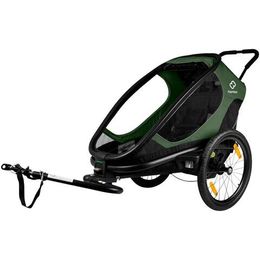 Hamax Kinderfahrradanhänger Outback ONE Green/Black