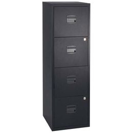 Bisley Hängeregistraturschrank PFA4F633 schwarz