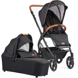 Gesslein Kombikinderwagen FX4 Soft+ Style Schwarz