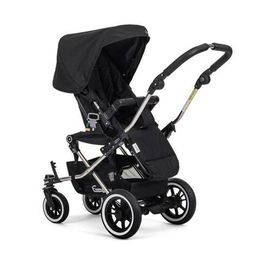 Emmaljunga Sportwagenaufsatz Viking/Double-V Lounge Black