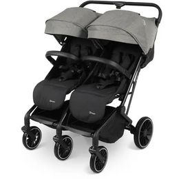 BABYGO Geschwister - Buggy GoTwice grey