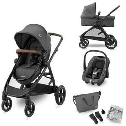 MAXI COSI Kombikinderwagen Zelia S Trio Dark Grey