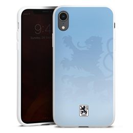 DeinDesign iPhone Xr Handy Silikon H&uuml;lle Case wei&szlig; Handyh&uuml;lle Official Licensed Product Logo Tsv 1860 M&uuml;nchen Silikon Case