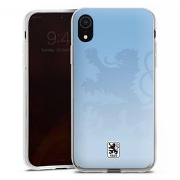 DeinDesign iPhone Xr Handy Silikon H&uuml;lle Case transparent Handyh&uuml;lle Official Licensed Product Logo Tsv 1860 M&uuml;nchen Silikon Case