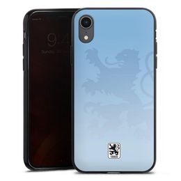DeinDesign iPhone Xr Handy Silikon H&uuml;lle Case schwarz Handyh&uuml;lle Official Licensed Product Logo Tsv 1860 M&uuml;nchen