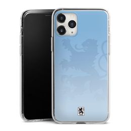 DeinDesign iPhone 11 Pro Max Handy Silikon H&uuml;lle Case transparent Handyh&uuml;lle Official Licensed Product Logo Tsv 1860 M&uuml;nchen Silikon Case