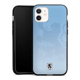 DeinDesign iPhone 12 Handy Silikon H&uuml;lle Case schwarz Handyh&uuml;lle Tsv 1860 M&uuml;nchen Official Licensed Product Logo