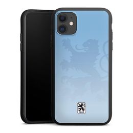 DeinDesign iPhone 11 Handy Premium Silikon H&uuml;lle Handyh&uuml;lle schwarz Case Official Licensed Product Logo Tsv 1860 M&uuml;nchen Silikon Premium Case
