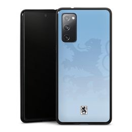 DeinDesign Galaxy S20 FE 5G Handy Silikon H&uuml;lle Case schwarz Handyh&uuml;lle Official Licensed Product Logo Tsv 1860 M&uuml;nchen