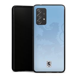 DeinDesign Galaxy A52s 5G Handy Silikon H&uuml;lle Case schwarz Handyh&uuml;lle Tsv 1860 M&uuml;nchen Official Licensed Product Logo