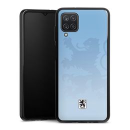 DeinDesign Galaxy A12 Handy Silikon H&uuml;lle Case schwarz Handyh&uuml;lle Official Licensed Product Logo Tsv 1860 M&uuml;nchen