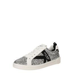 Kate Spade Sneaker 'K As In Kate Glitter Court Sneakers' Damen Gr&ouml;&szlig;e 37.5 schwarz / silber / wei&szlig;