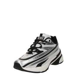 Diesel Sneaker 'D-AIRSPEED' Herren Gr&ouml;&szlig;e 45 schwarz / silber / wei&szlig;