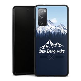 DeinDesign Galaxy S20 FE 5G Handy Silikon H&uuml;lle Case schwarz Handyh&uuml;lle Wanderlust Sky Mountain