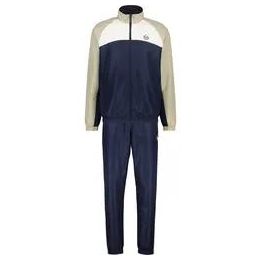 Trainingsanzug Sergio Tacchini "METROPOLIS TRACKSUIT Herren" Gr. S, navy, abbey stone, Herren, 100% POLYESTER, Sportanzüge, Trainingsanzug Herren, Tracksuit, Retro, Outdoor, Jogging, Streetwear