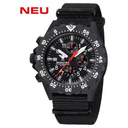 KHS Militäruhr KHS.SH2CF.NB Shooter MKII Chrono 44mm 20ATM