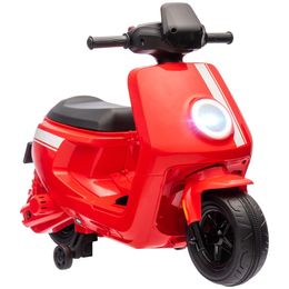 AIYAPLAY Kinder Elektro-Motorrad, 6V Kindermotorrad mit Scheinwerfer, Musik