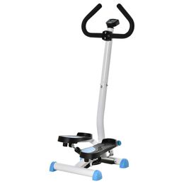 HOMCOM Stepper Fitness Swing Stepper mit LCD-Schirm bis 100 kg 55 x 44 x 108 cm