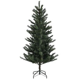 HOMCOM Künstlicher Weihnachtsbaum, 180 cm Christbaum mit 467 Spitzen, Grün