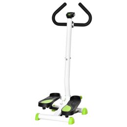 HOMCOM Stepper Fitness Swing Stepper mit LCD-Schirm bis 100 kg 55 x 44 x 108 cm