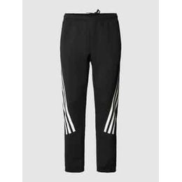 adidas Sportswear Jogpants mit Kontraststreifen und elastischem Bund