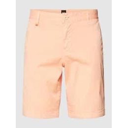 BOSS Orange Slim Fit Chino-Shorts mit Eingrifftaschen