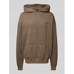 Pegador Oversized Hoodie mit Label-Stitching