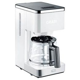 Graef FK401 Kaffeemaschine weiß, 10 -15 Tassen