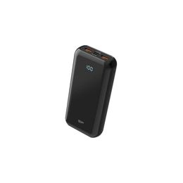 Silicon Power QS28 power bank - Li-pol - 2 x USB 24 pin USB-C - 18 Watt Powerbank (Akku) - schwarz - 20000 mAh