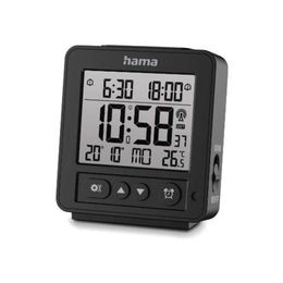 Hama 'Rhodes' Digital Radio Alarm Clock LCD Black - DAB/DAB+/FM - Stereo - schwarz