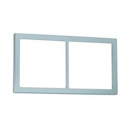 Inprojal System 20.000 Abdeckrahmen 2-fach, chrom matt