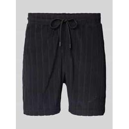 BOSS Shorts mit Label-Stitching Modell 'JAMES'