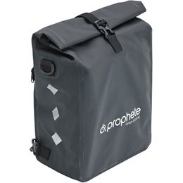 Gepäckträgertasche Prophete, schwarz, Taschen, B/H/T: 36cm x 4cm x 42cm, PVC, B:36cm H:4cm T:42cm